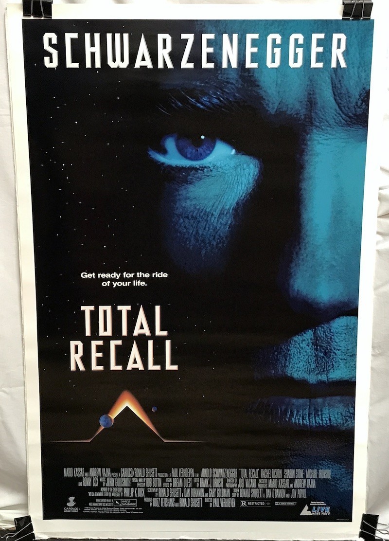Total Recall (1990) Video Poster